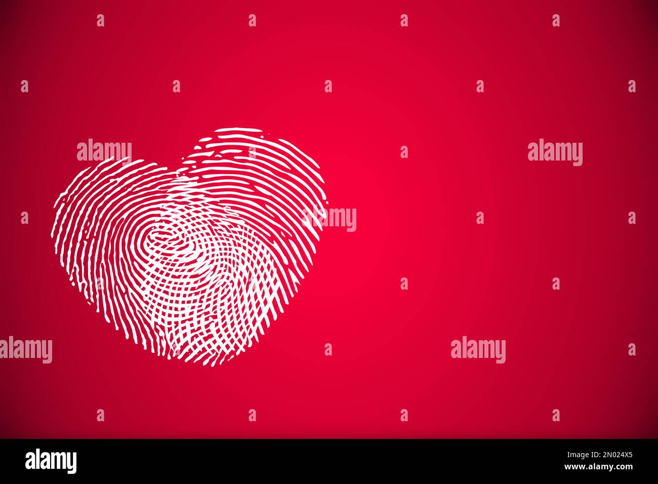 Valentines week special illustration idea. Heart shape made of ...