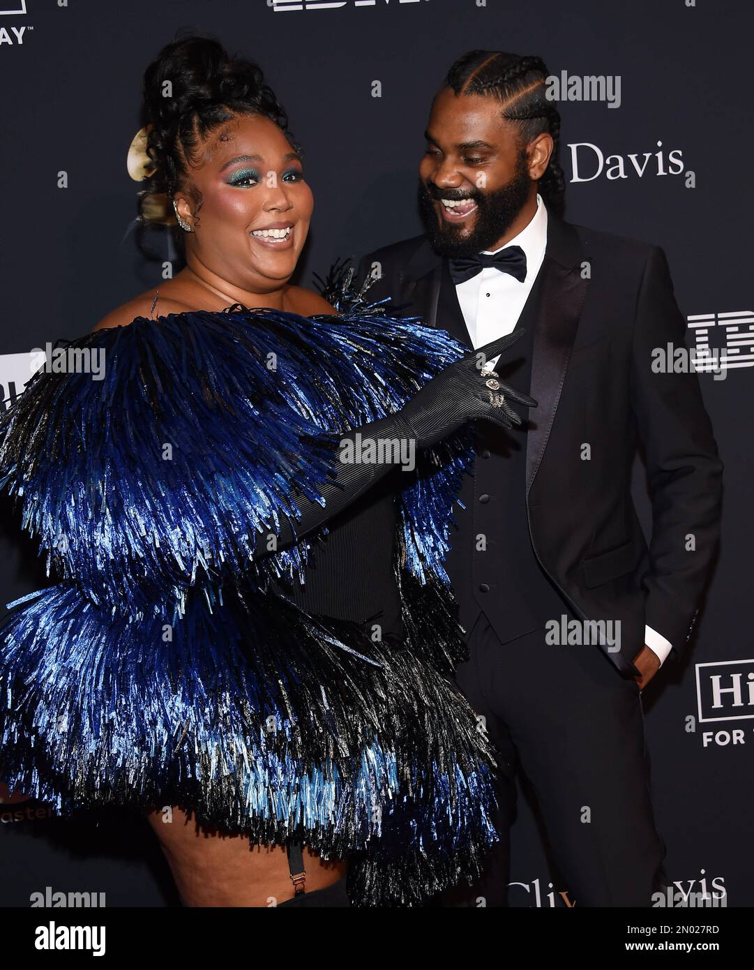Beverly Hills, USA. 4th Feb 2023. Lizzo and Myke Wright arriving at the ...