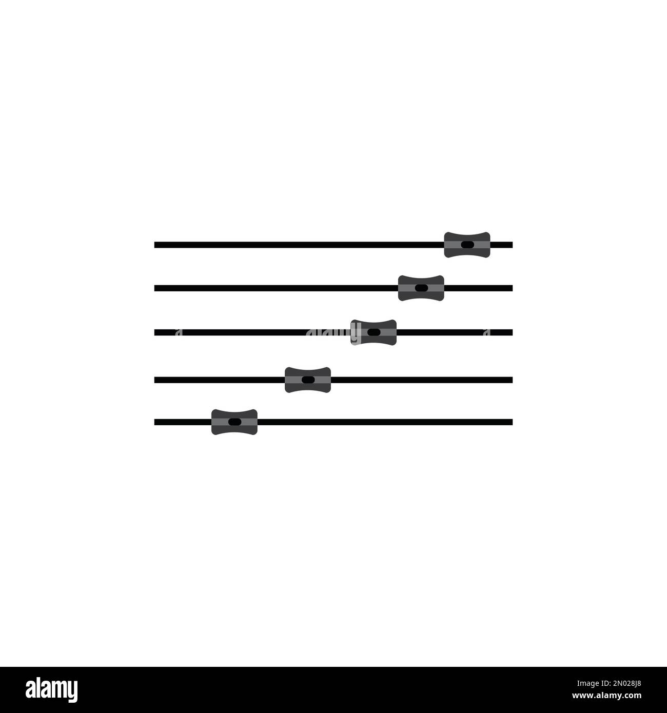 volume bar icon design illustration Stock Vector Image & Art - Alamy