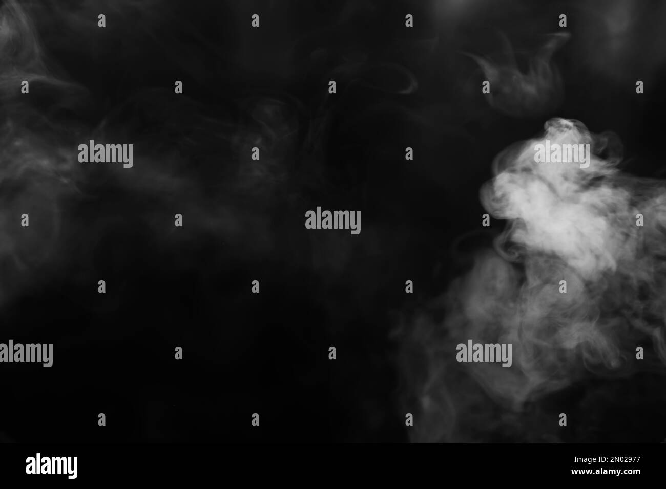 White smoke over black background for overlay Stock Photo - Alamy