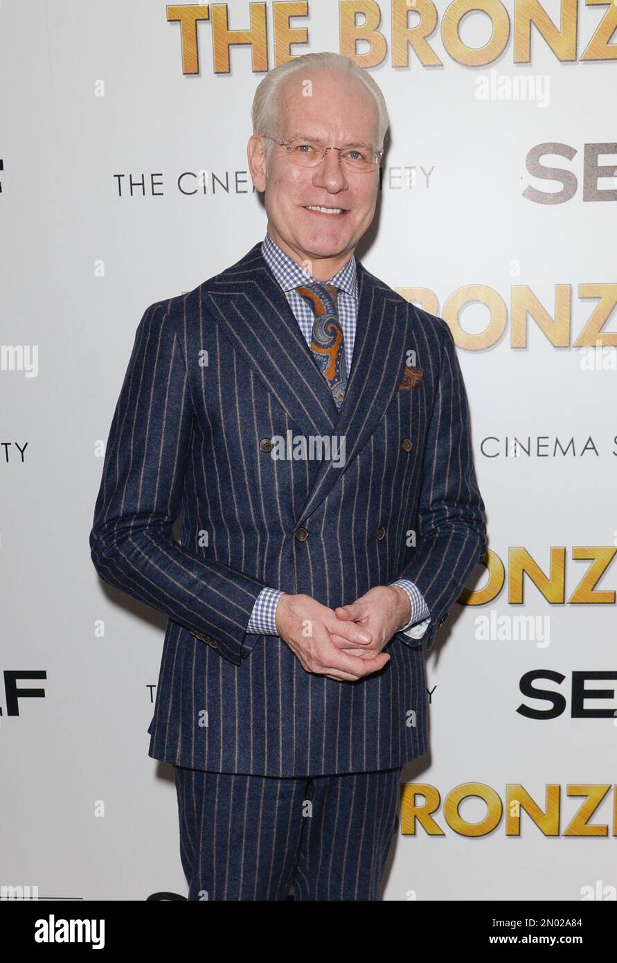 Tim Gunn attends a special screening of "The Bronze" at Metrograph on ...