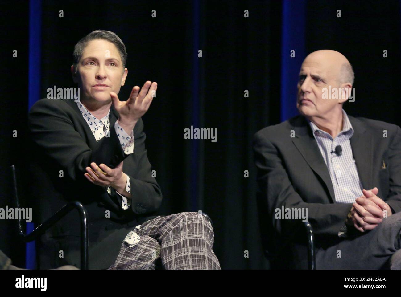 Jill Soloway, left, and Jeffrey Tambor attend Transparent: Anatomy of ...