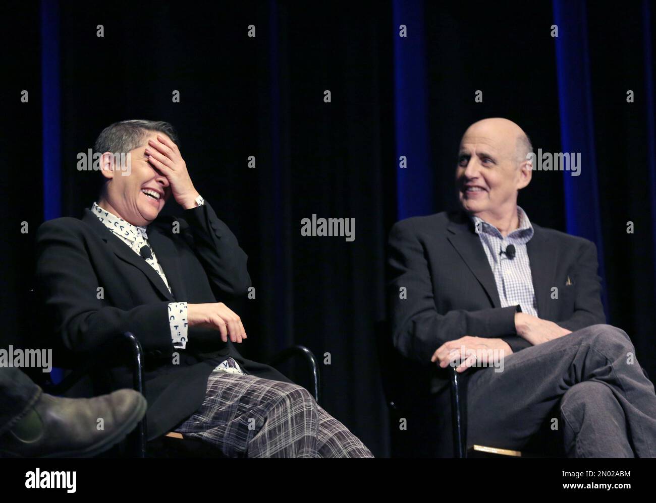Jill Soloway, left, and Jeffrey Tambor attend Transparent: Anatomy of ...