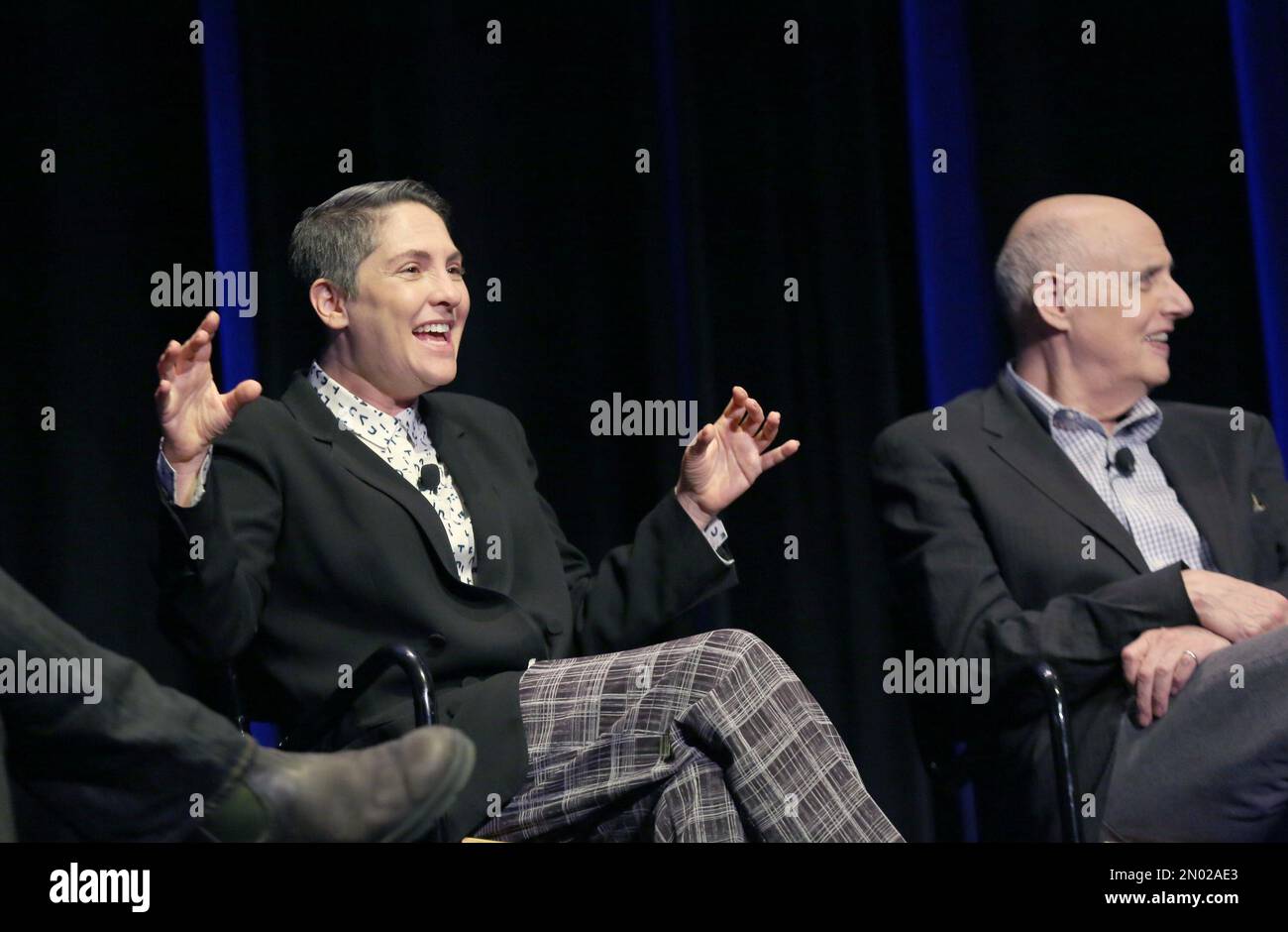 Jill Soloway, left, and Jeffrey Tambor attend Transparent: Anatomy of ...