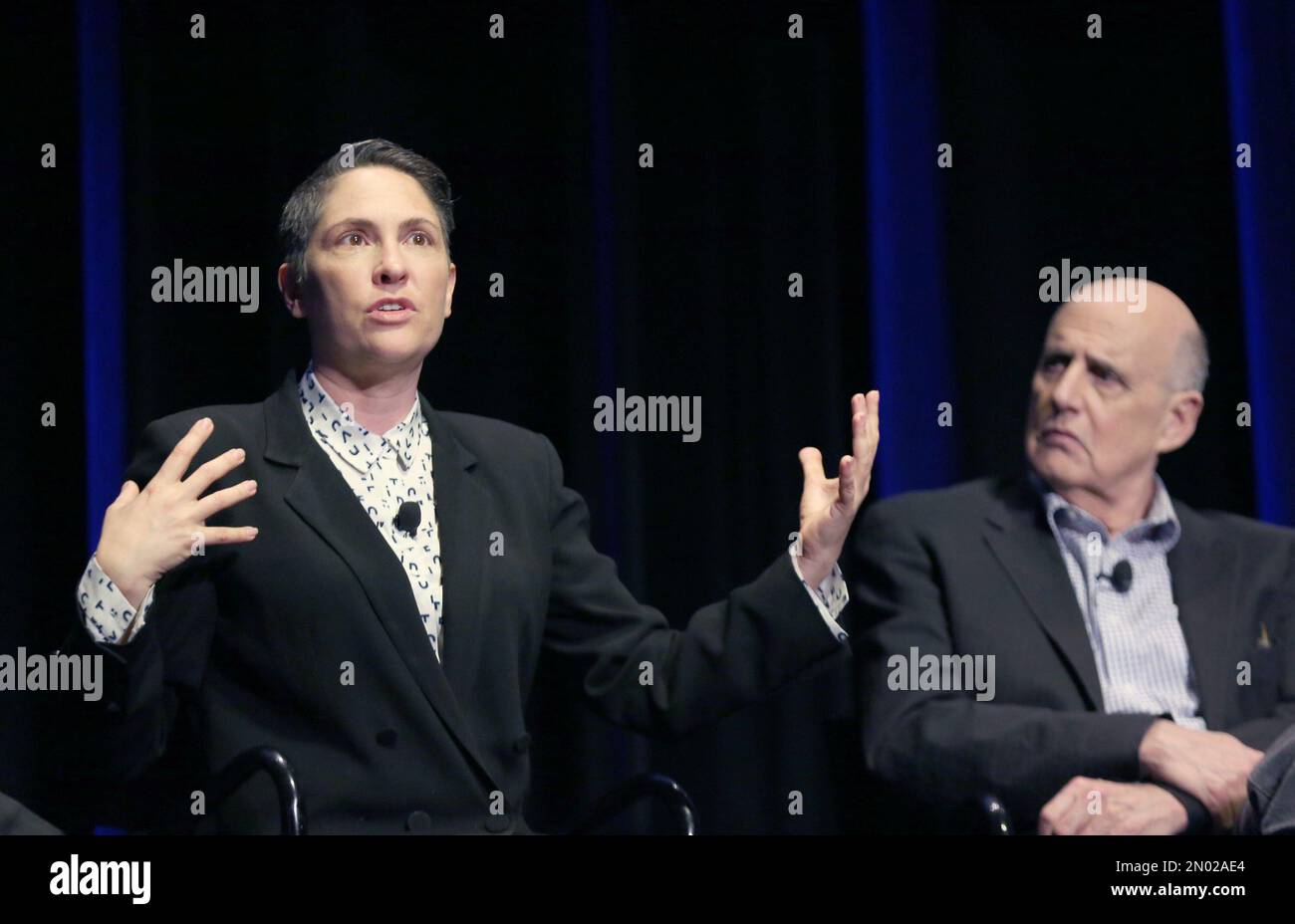 Jill Soloway, left, and Jeffrey Tambor attend Transparent: Anatomy of ...