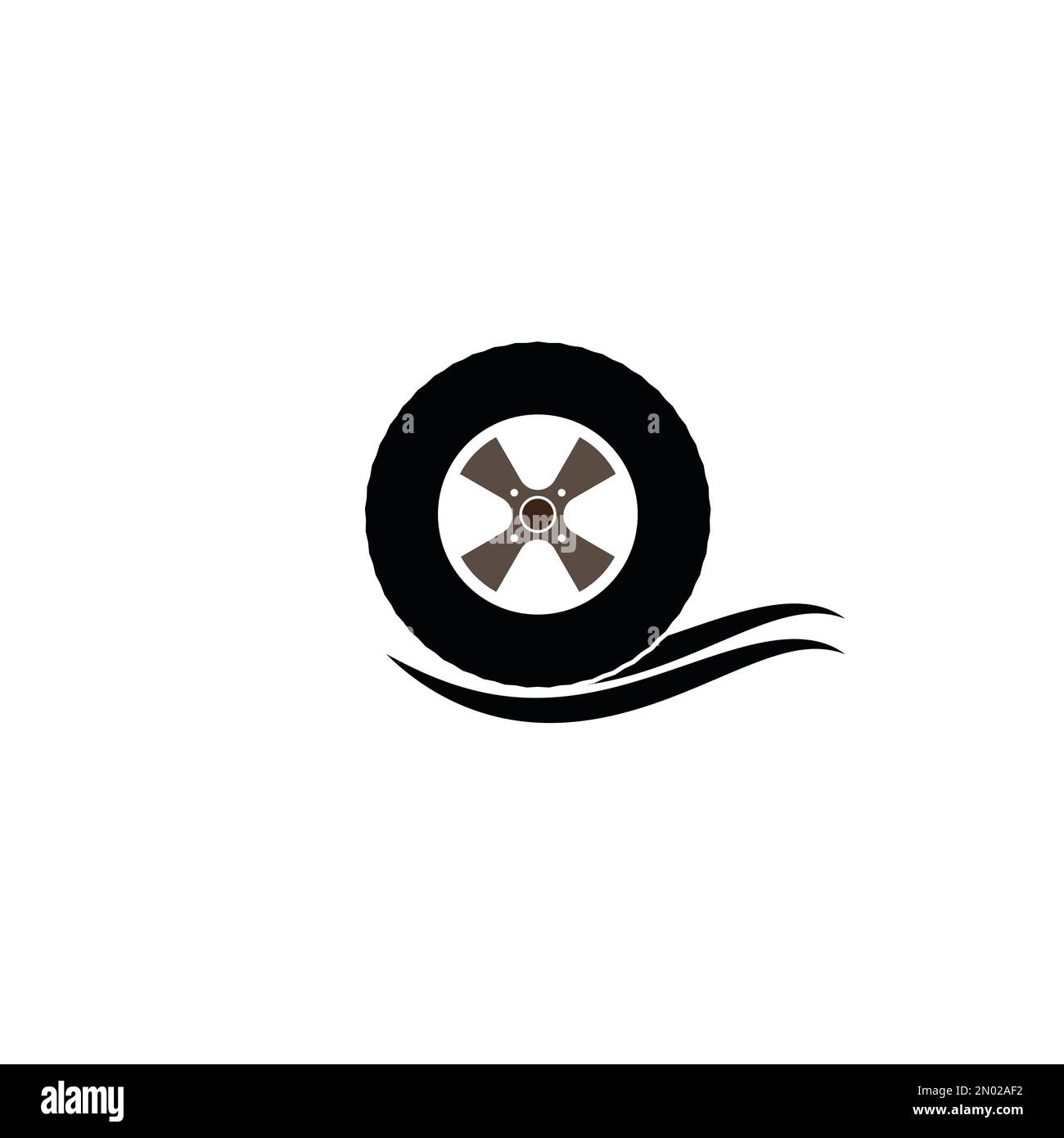 Black rubber tire clipart hi-res stock photography and images - Alamy