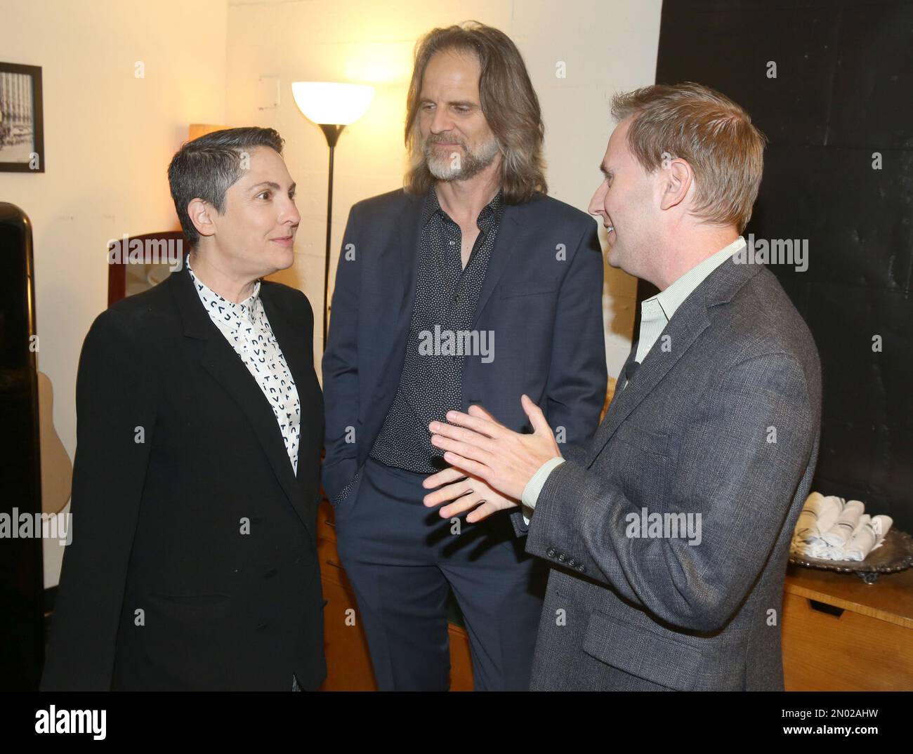 Jill Soloway, from left, Jim Frohna, and Television Academy President ...