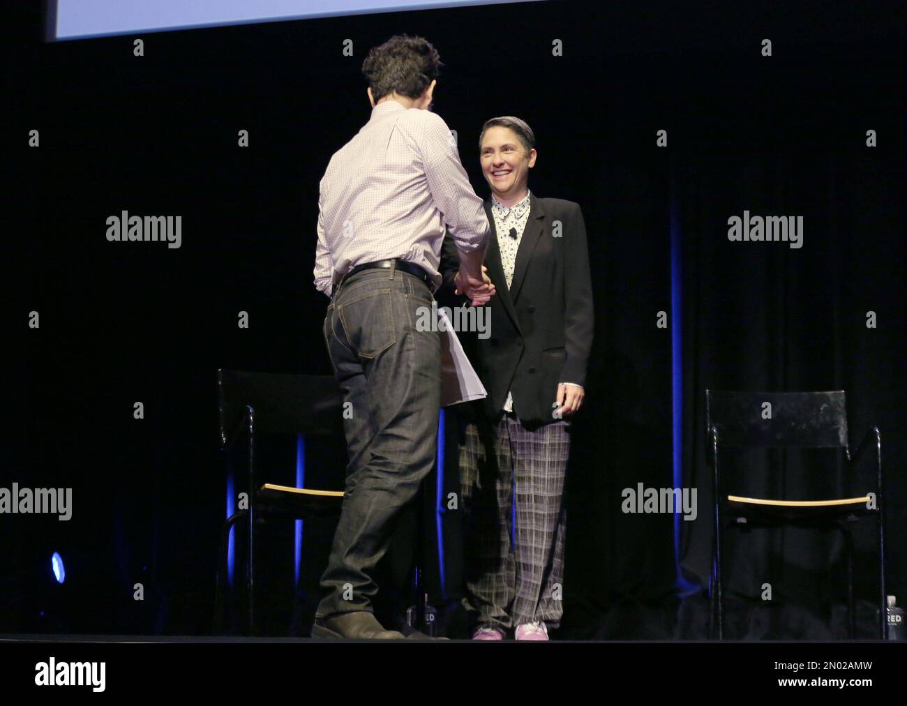 J.J. Abrams, left, and Jill Soloway attend Transparent: Anatomy of an ...