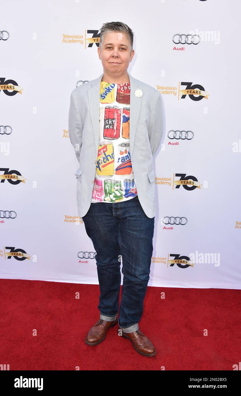 Ali Liebegott arrives at Transparent: Anatomy of an Episode at Ace Hotel on Thursday, March 17 ...