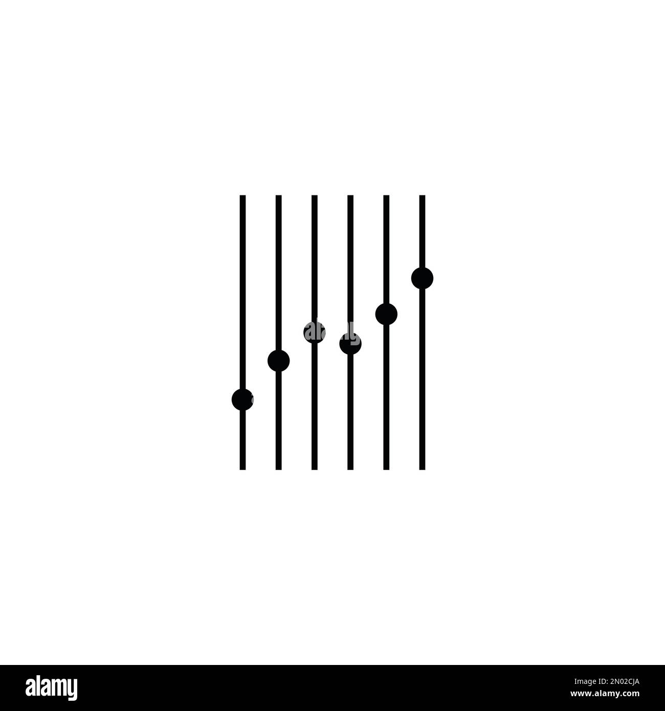 volume bar icon design illustration Stock Vector Image & Art - Alamy