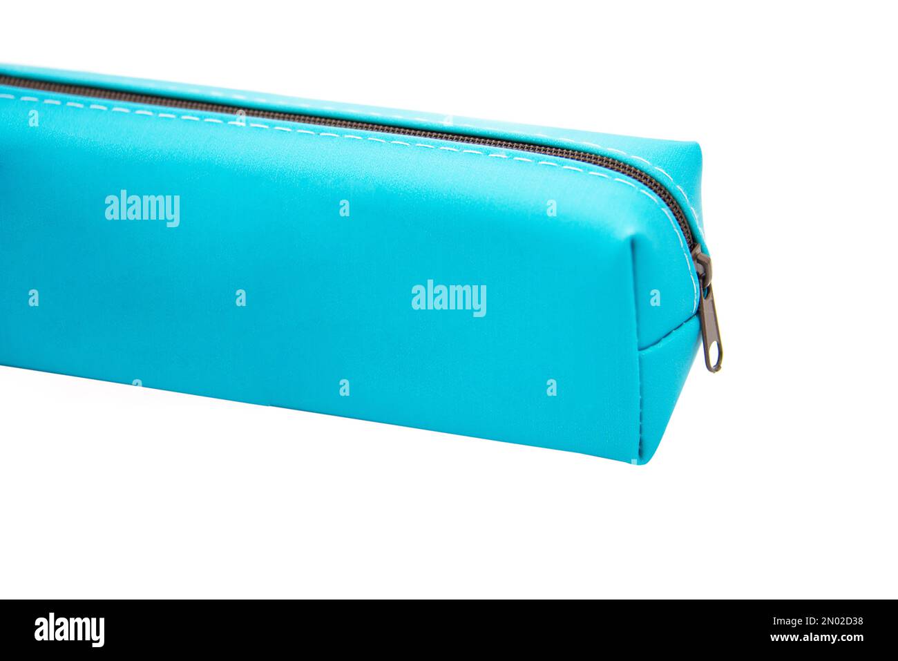 Long pencil pen case container isolated on the white background Stock ...