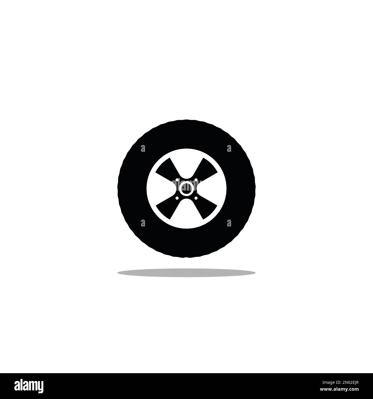 wheel logo vector illustration design background Stock Vector Image ...