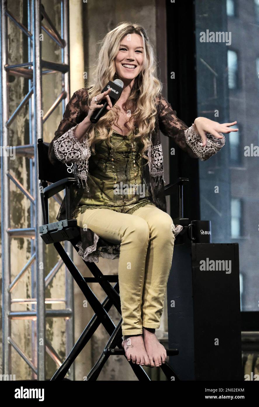 Singer-songwriter Joss Stone participates in AOL's BUILD Speaker Series ...