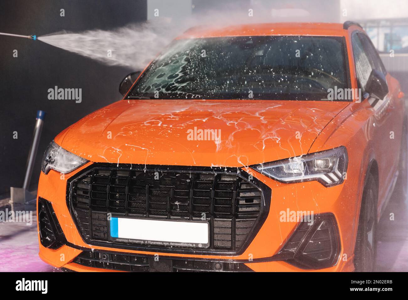 Car valeting process cleaning hi-res stock photography and images - Alamy