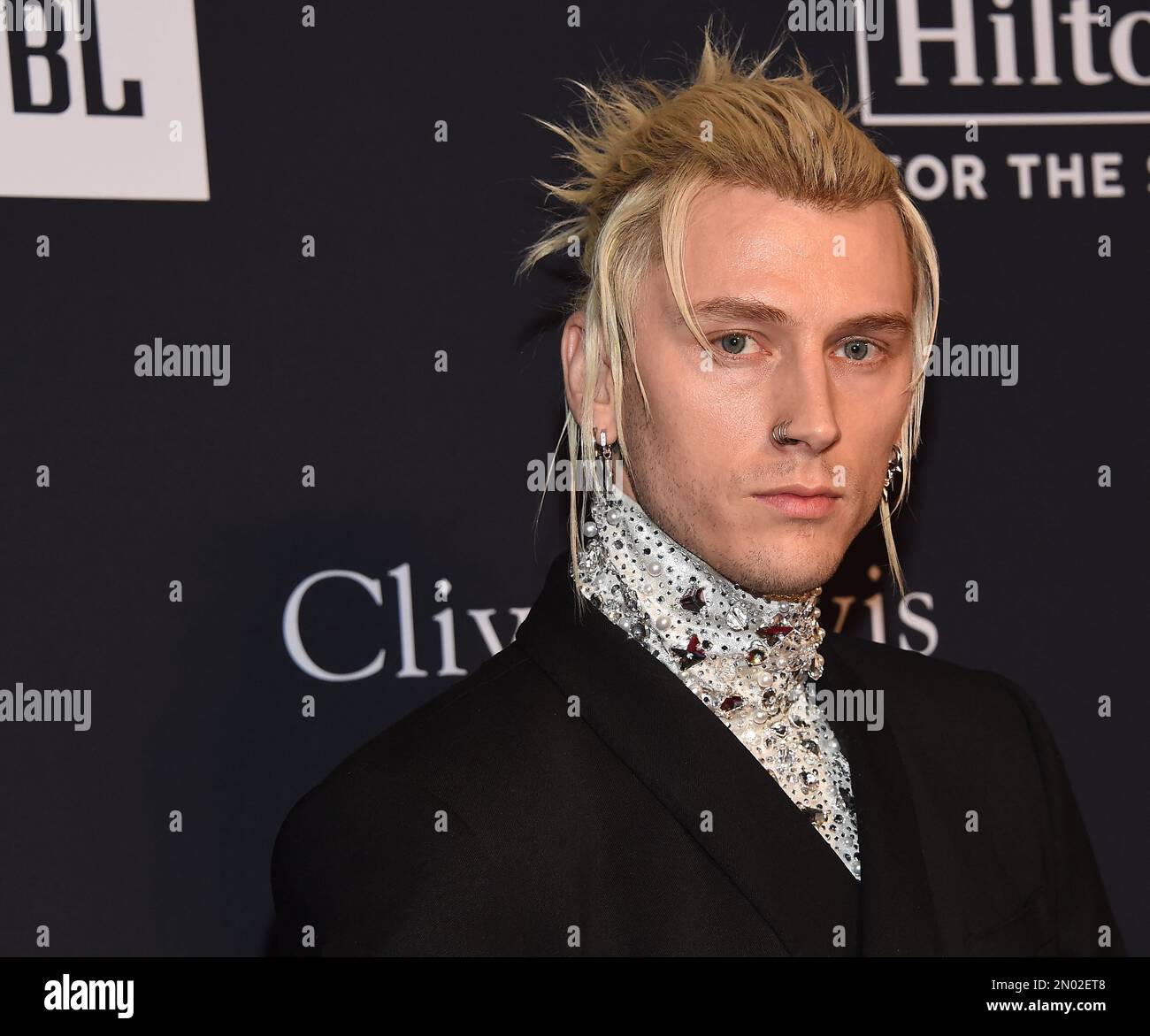 Beverly Hills, USA. 4th Feb 2023. Machine Gun Kelly arriving to the ...