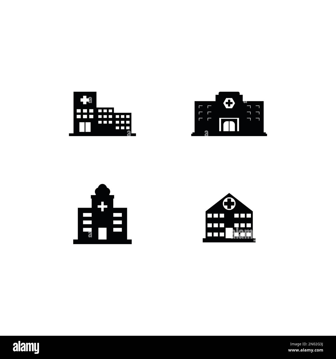 medical hospital logo vector illustration design Stock Vector Image ...