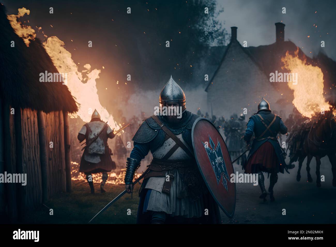 Dark fantasy castle buildings hi-res stock photography and images - Alamy