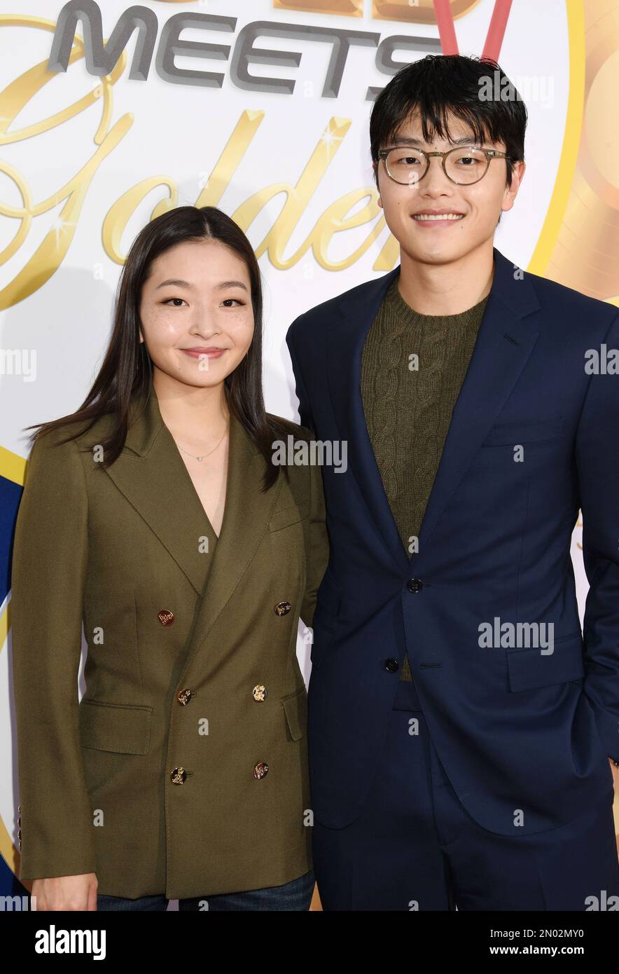 BEVERLY HILLS, CALIFORNIA - FEBRUARY 04: Maia Shibutani, Alex Shibutani ...
