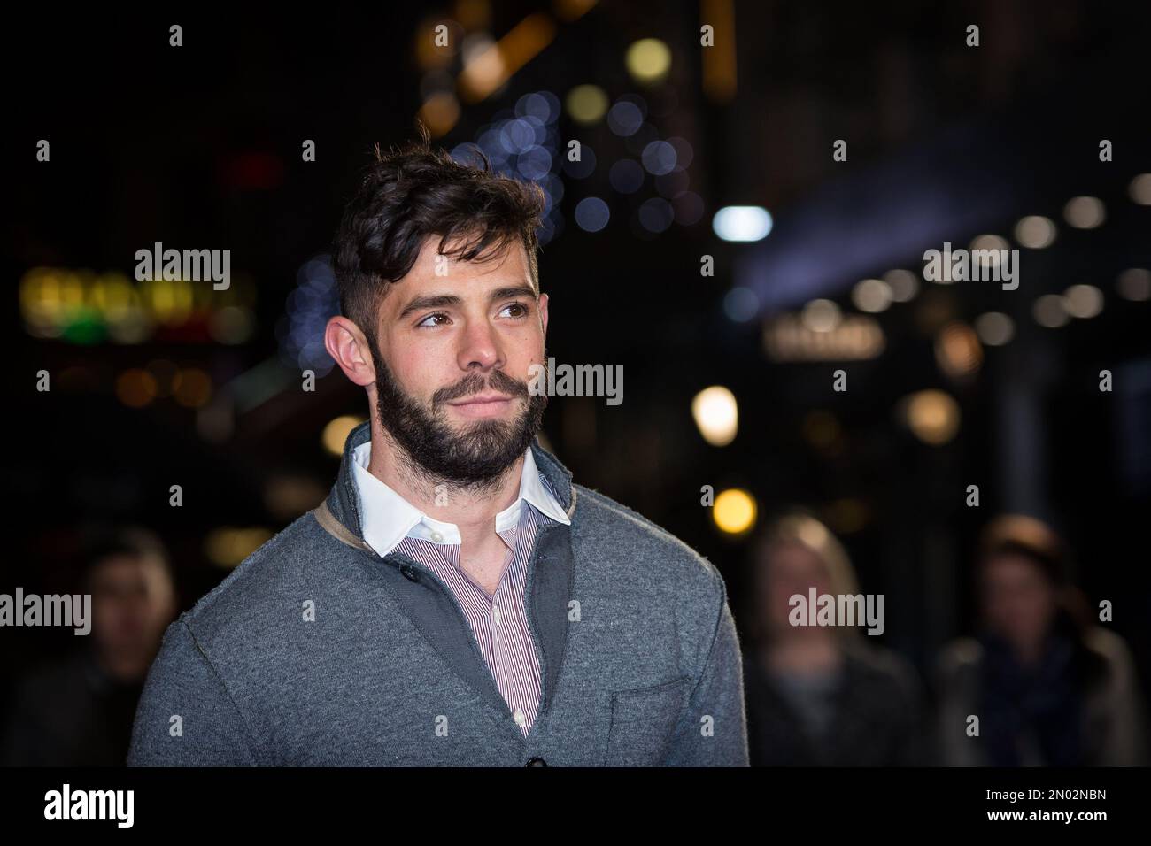 Charlie King poses for photographers upon arrival at the world premiere ...
