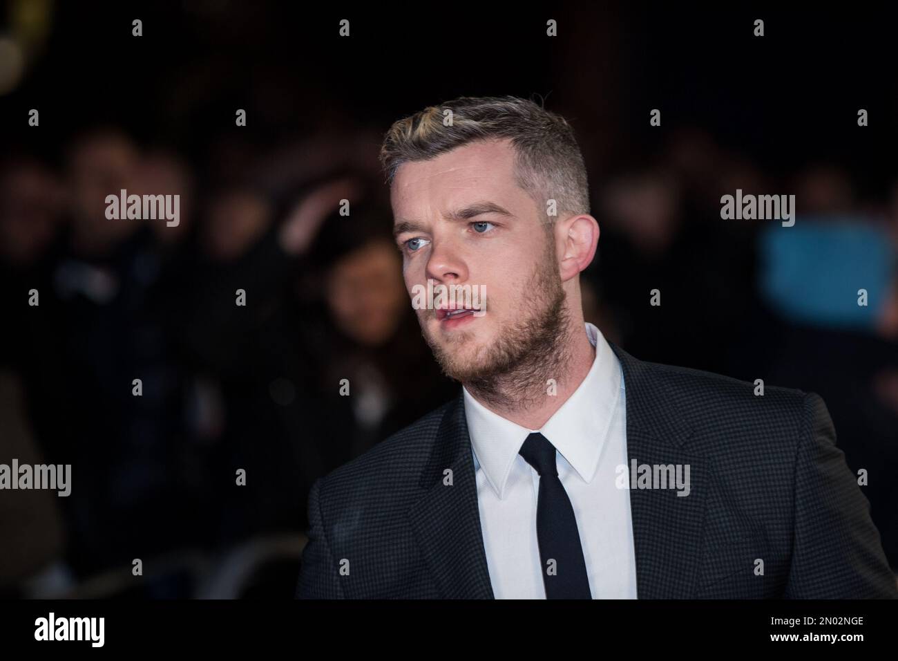 Actor Russell Tovey poses for photographers upon arrival at the world ...