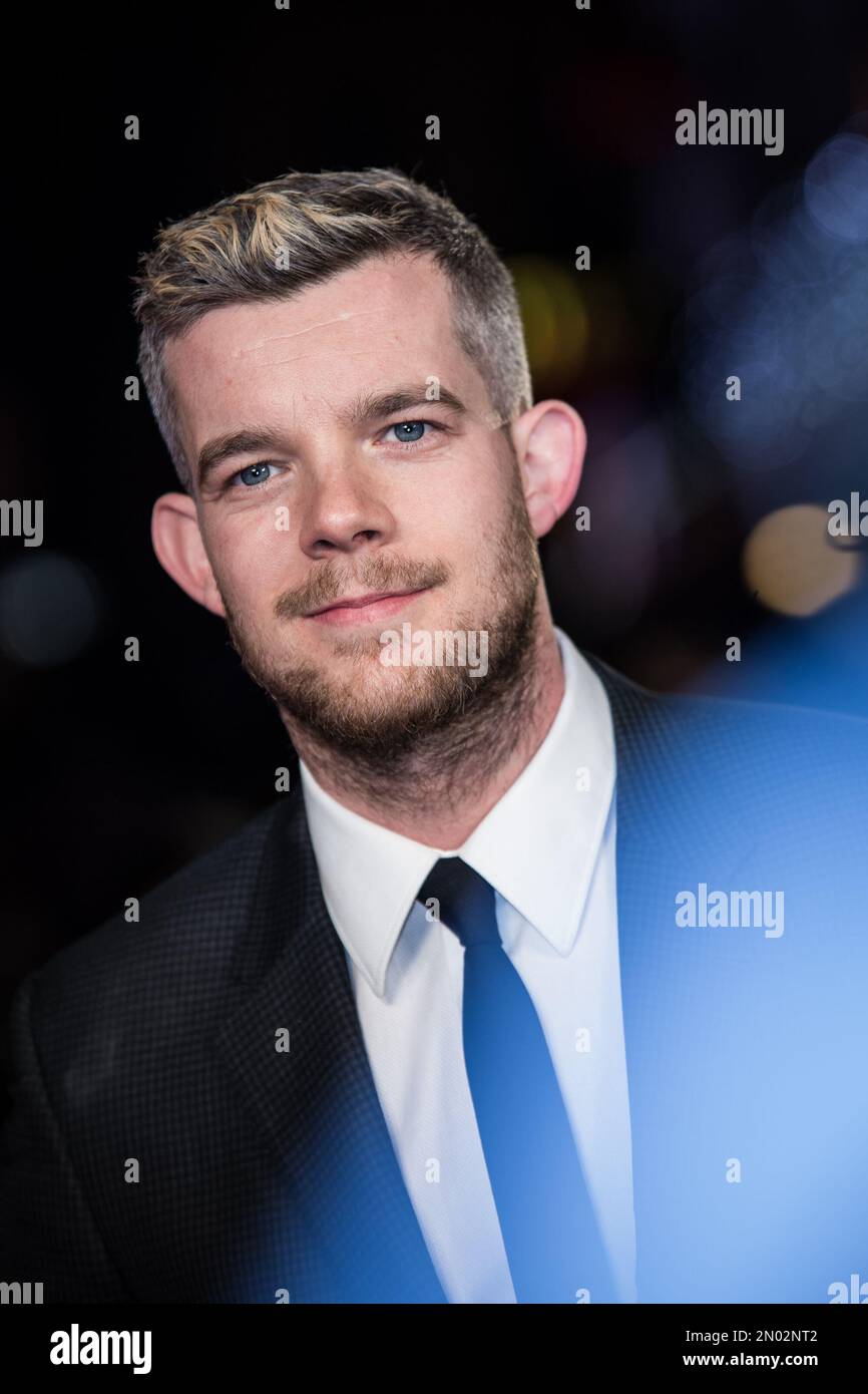 Actor Russell Tovey poses for photographers upon arrival at the world ...