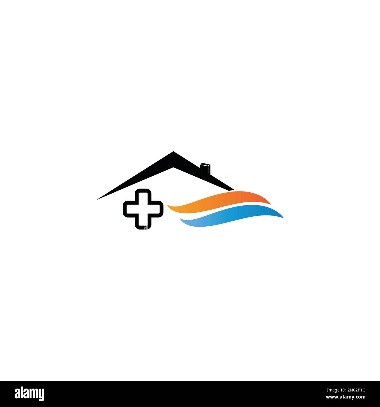 medical hospital logo vector illustration design Stock Vector Image ...