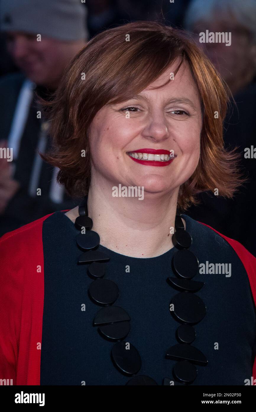 BFI head of festival Clare Stewart poses for photographers upon arrival ...