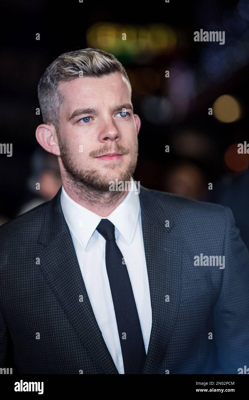 Actor Russell Tovey poses for photographers upon arrival at the world ...