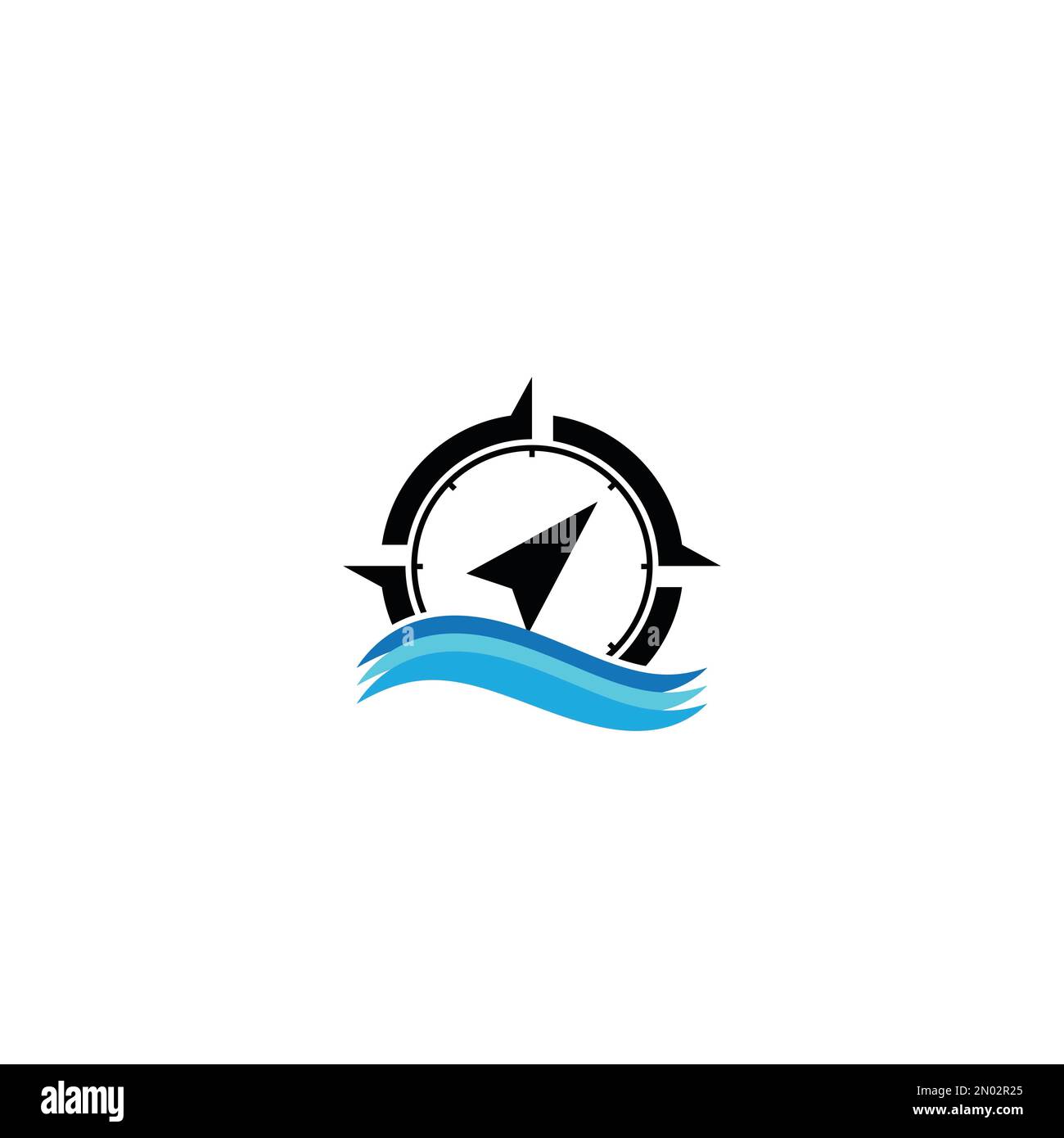 Compas logo vector illustration design and background Stock Vector ...