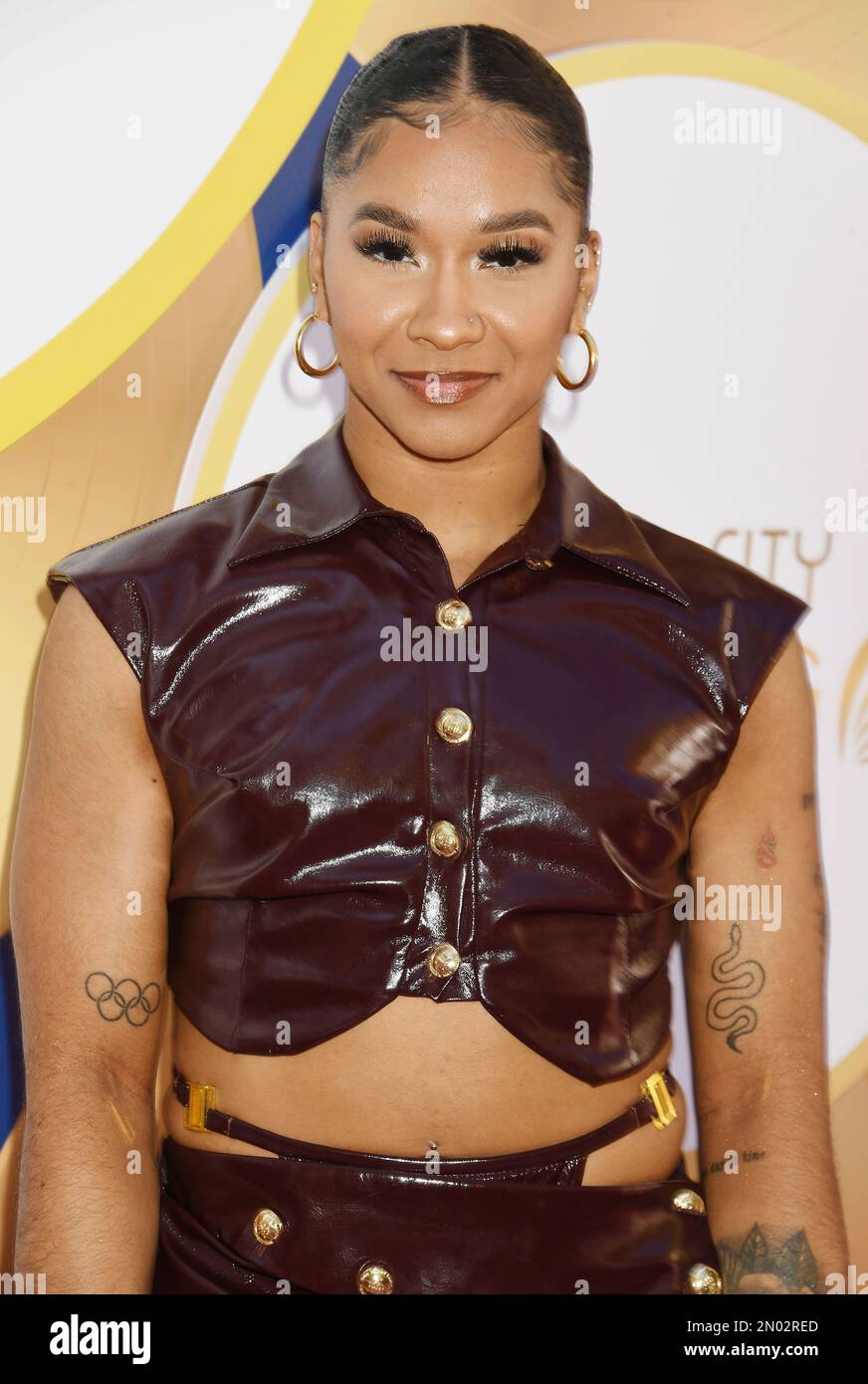 BEVERLY HILLS, CALIFORNIA - FEBRUARY 04: Jordan Chiles attends the 2023 ...