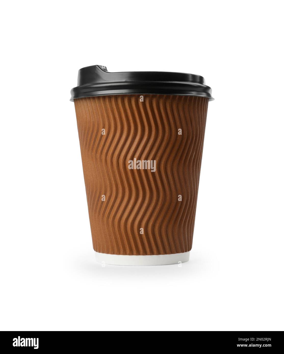 Takeaway paper coffee cup isolated on white Stock Photo - Alamy