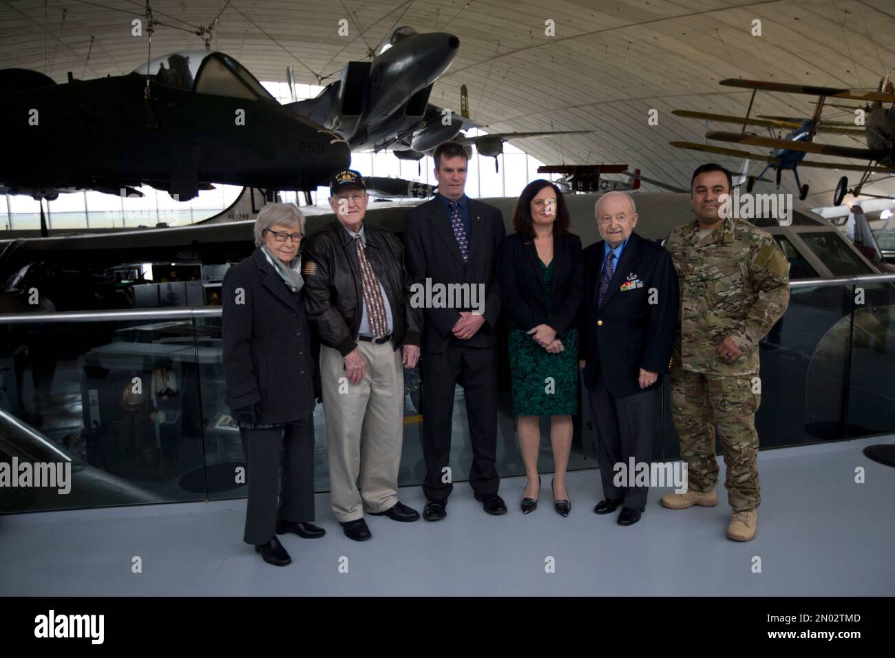 Spokespeople whose stories feature in exhibits, from left, Peggy ...