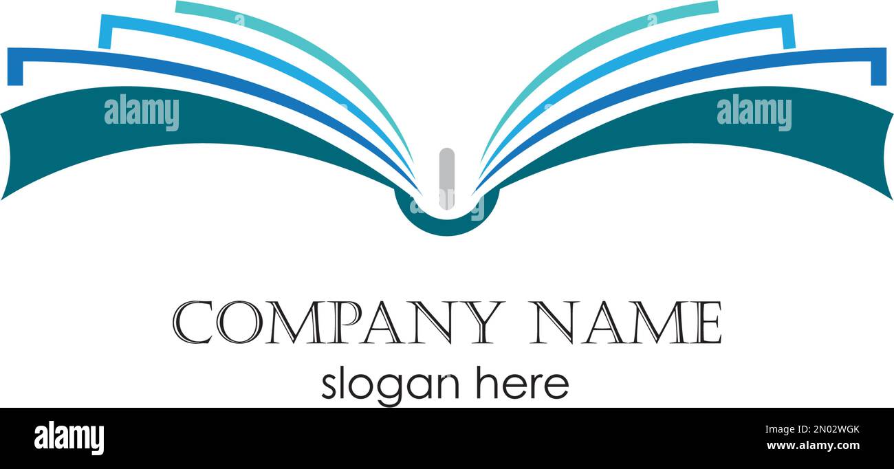Book logo vector illustration design,on white background Stock Vector ...