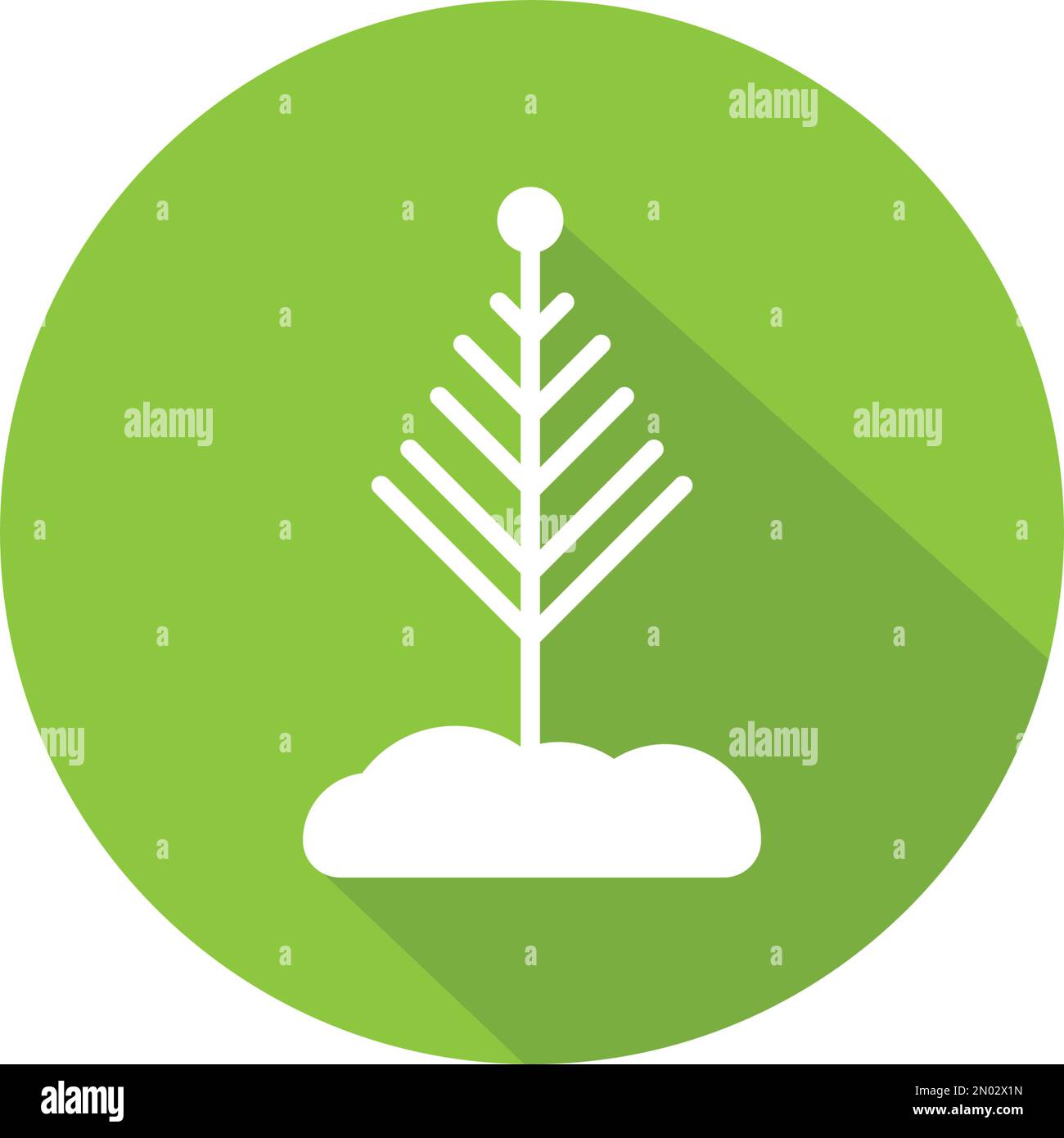 plant logo vector design illustration background template Stock Vector ...