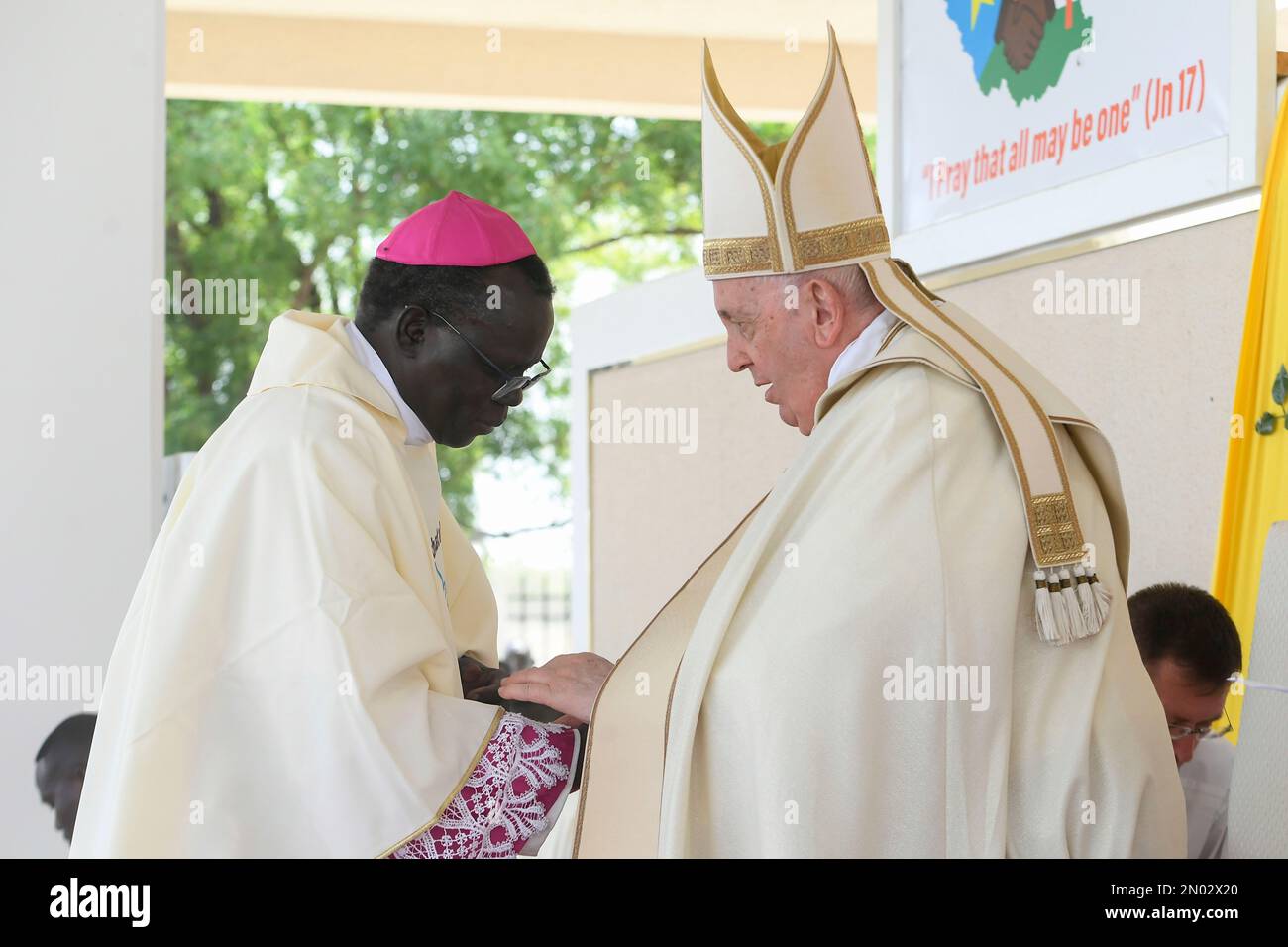 Juba, South Sudan. 05th Feb, 2023. South Sudan, Juba, 2023/2/5.Pope ...