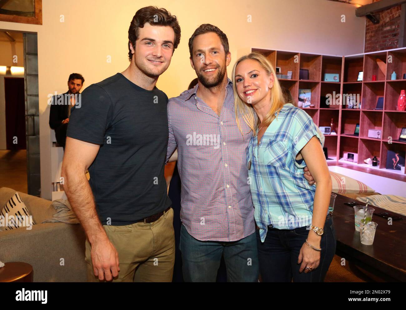 IMAGE DISTRIBUTED FOR MICROSOFT - Beau Mirchoff, from left, Mike Faiola ...