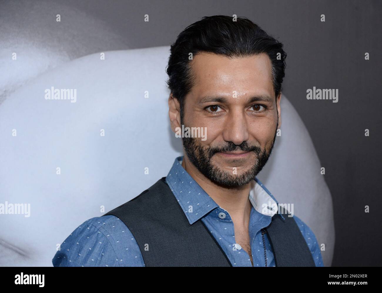 Actor Cas Anvar attends the premiere of "Mapplethorpe: Look at the Pictures" at the Bing Theater ...