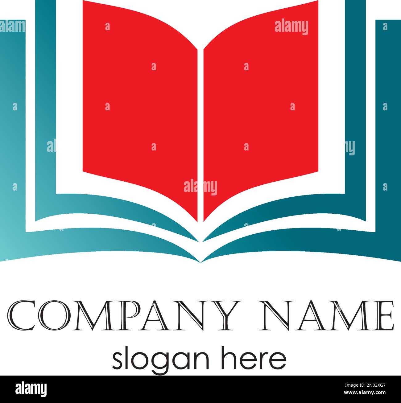 Book logo vector illustration design,on white background Stock Vector ...