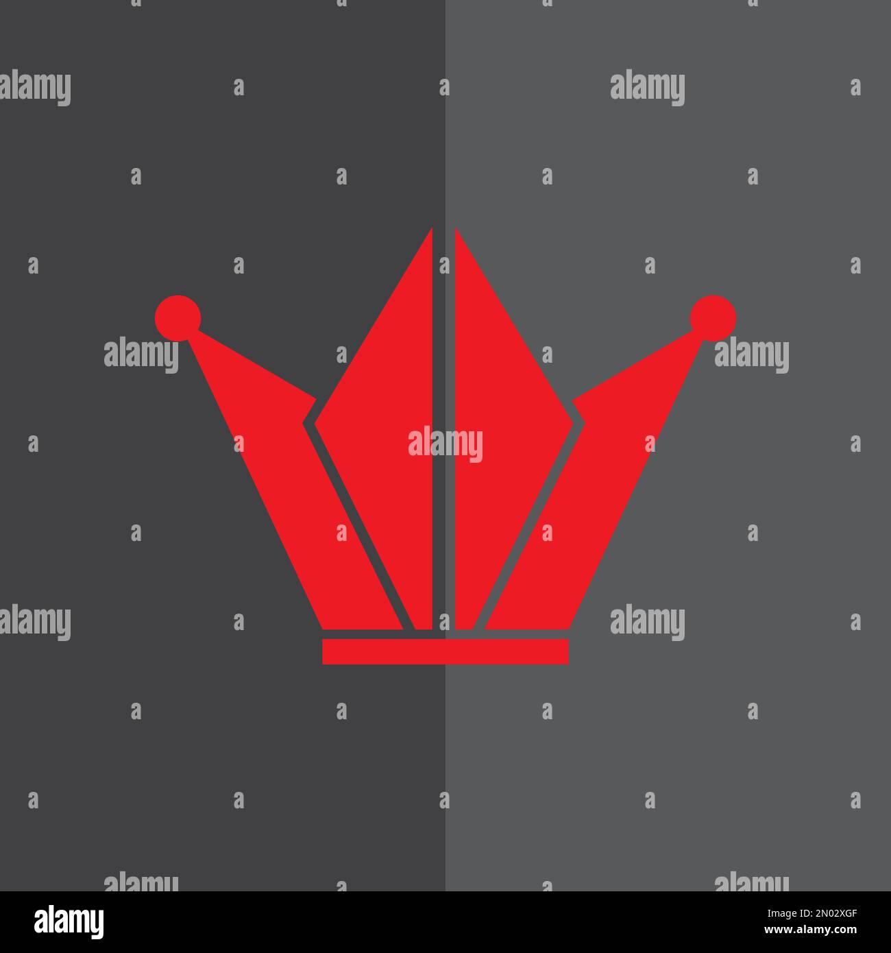 Crown Logo Vector Design Illustration Template Background Stock Vector Image And Art Alamy