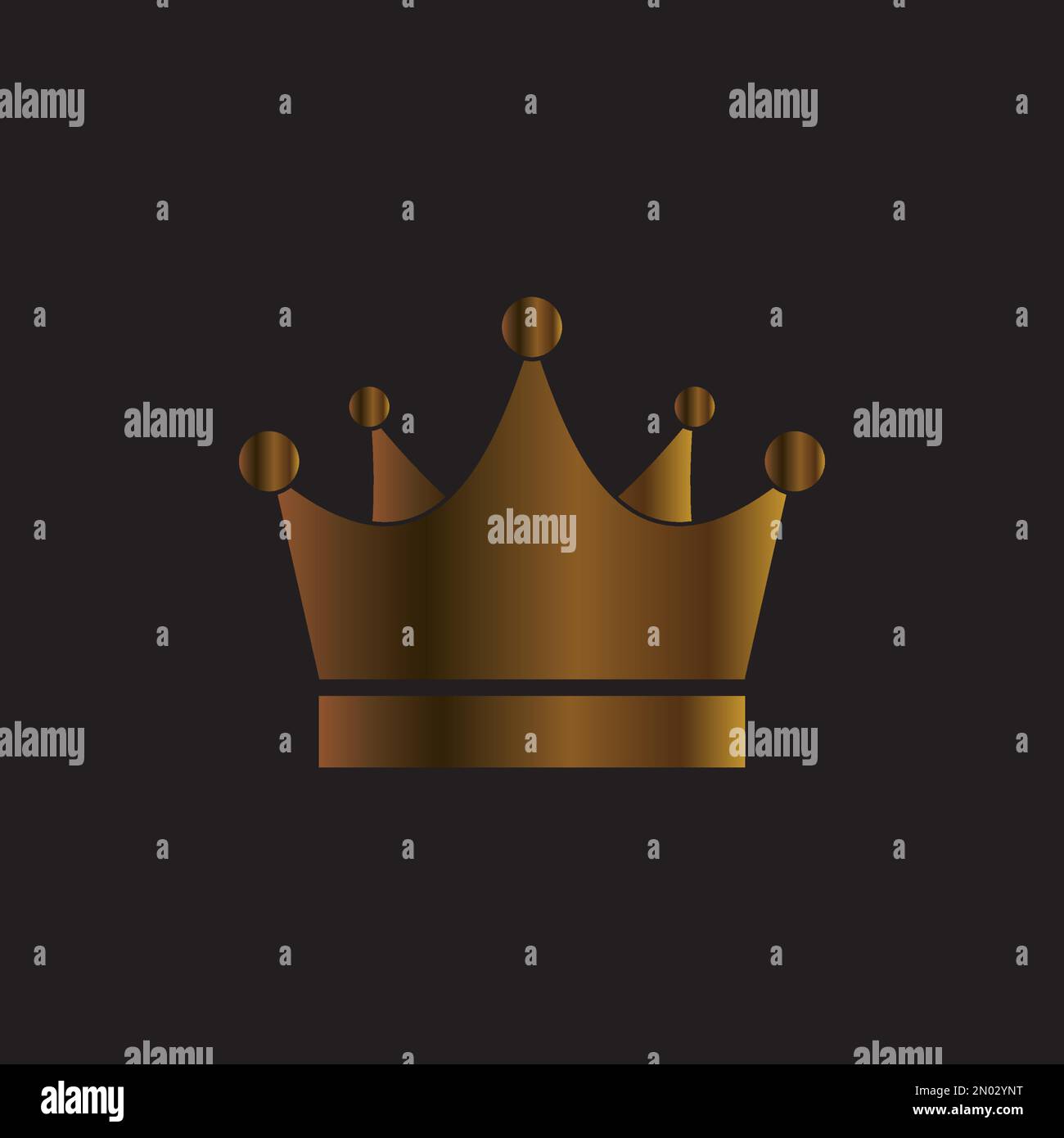 Crown Logo vector design illustration template background Stock Vector ...