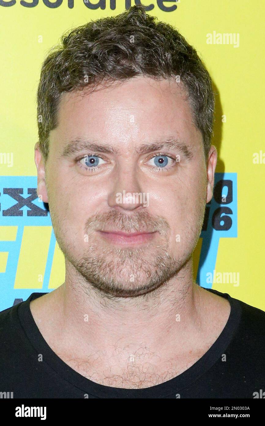 Greg Poehler arrives at the screening of "You Me Her" during South By ...