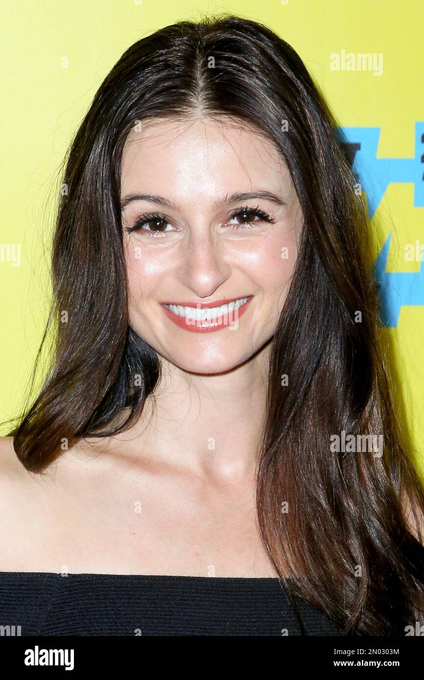 Melanie Papalia arrives at the screening of "You Me Her" during South ...