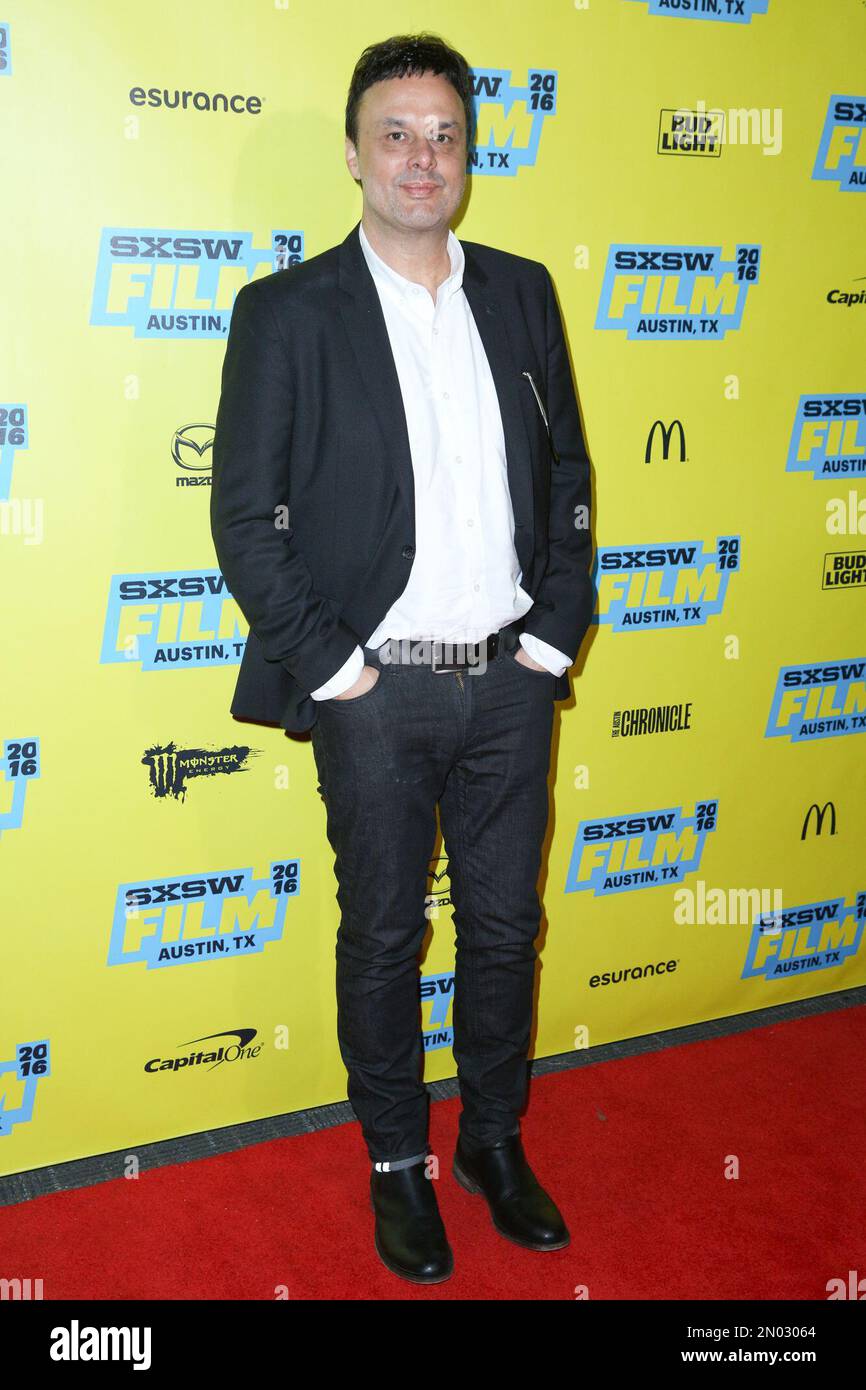 John Scott Shepherd arrives at the screening of "You Me Her" during ...