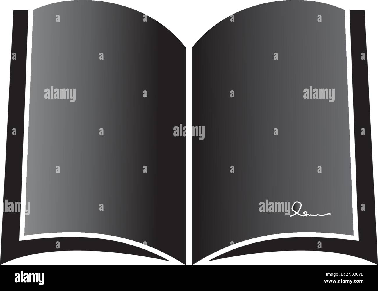 Book logo vector illustration design,on white background Stock Vector ...