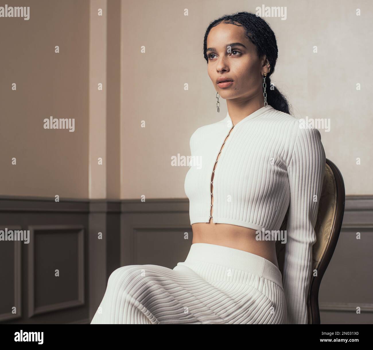 In this March 4, 2016 photo, Zoe Kravitz poses for a portrait to ...