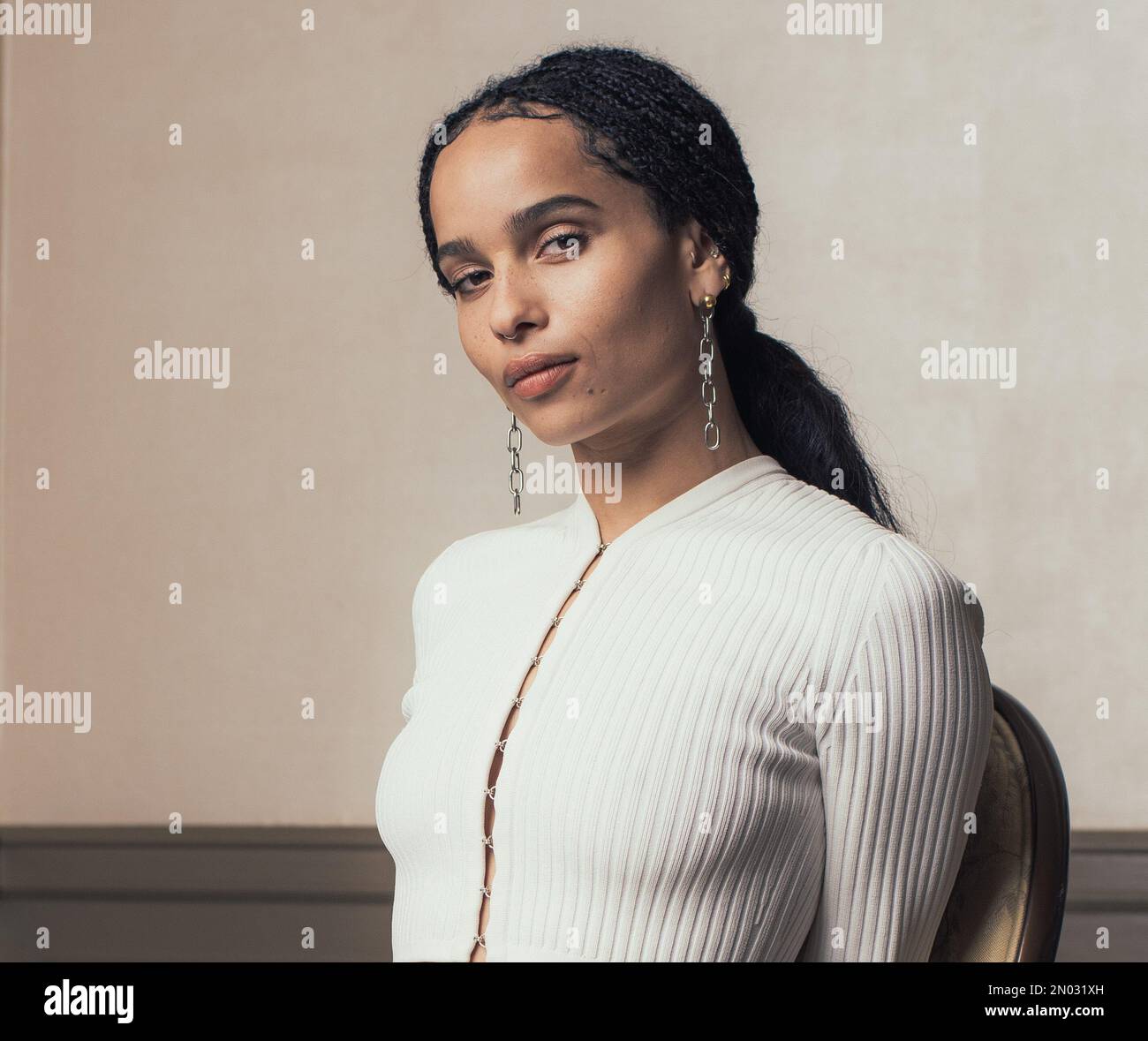 In this March 4, 2016 photo, Zoe Kravitz poses for a portrait to ...
