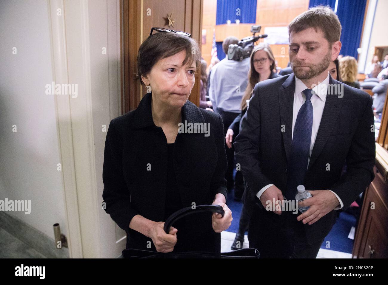 Former State EPA administrator Susan Hedman departs after testifying at ...