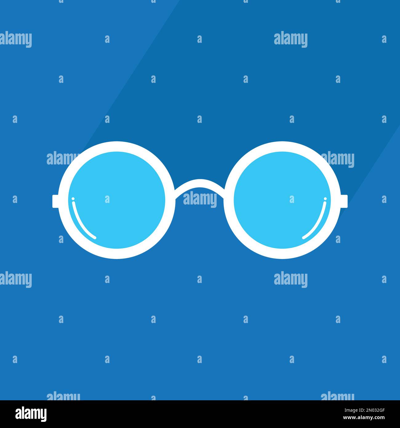eyeglasses logo vector illustration design Stock Vector Image & Art - Alamy