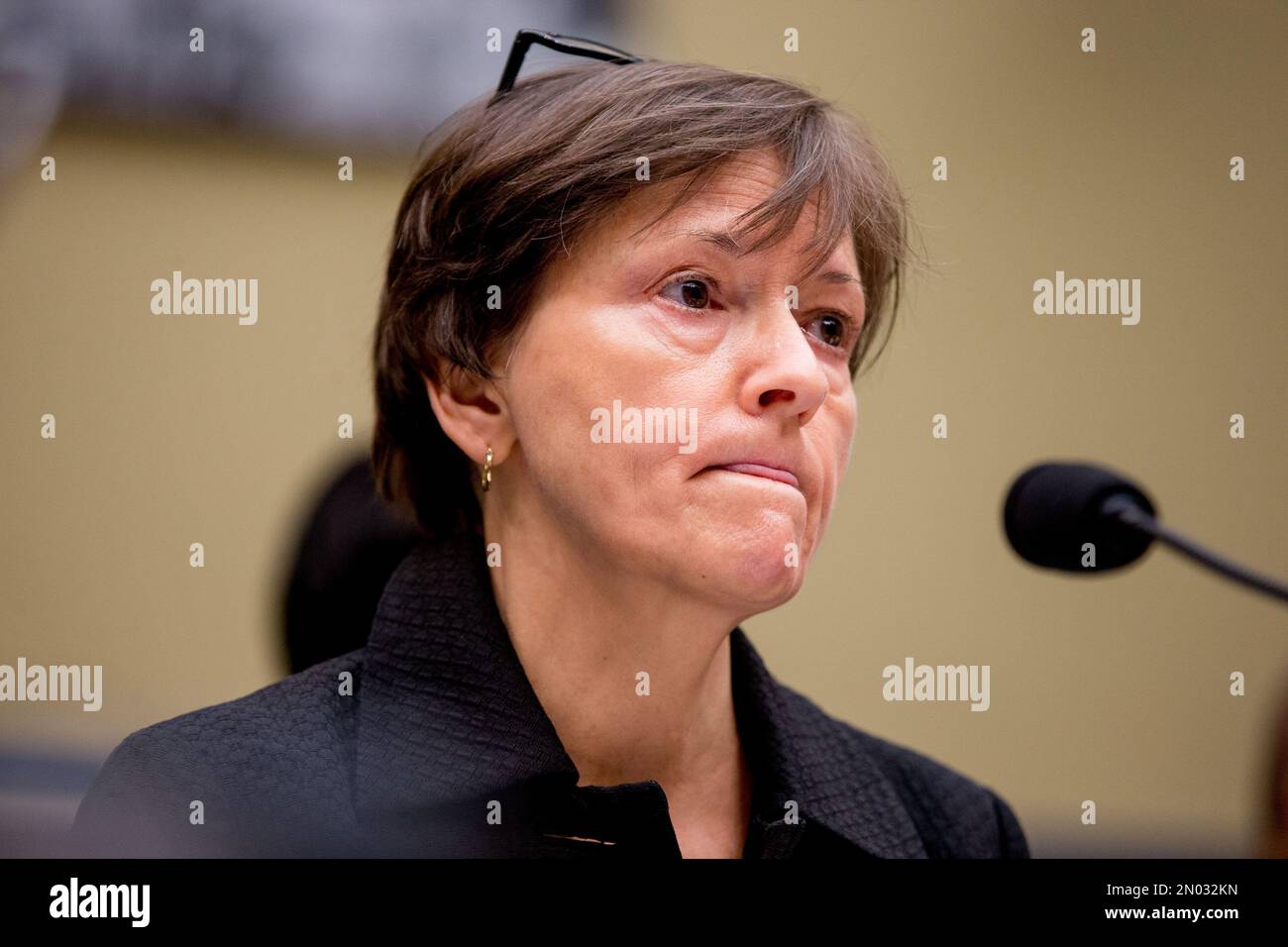 former State EPA administrator Susan Hedman testifies before a House ...
