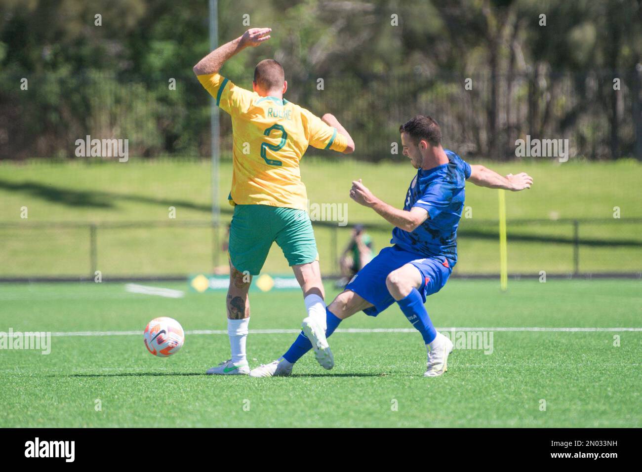 Manly, Australia. 04th Feb, 2023. Benjamin Roche (L) of the Australian ...